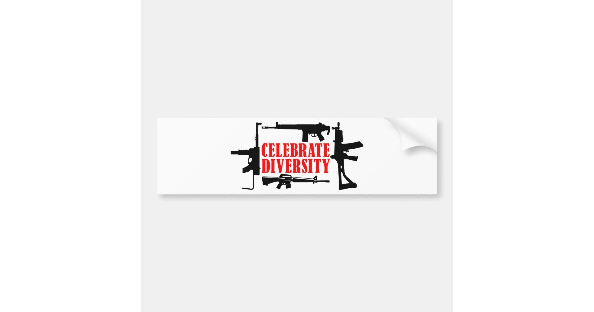GUNS BUMPER STICKER | Zazzle