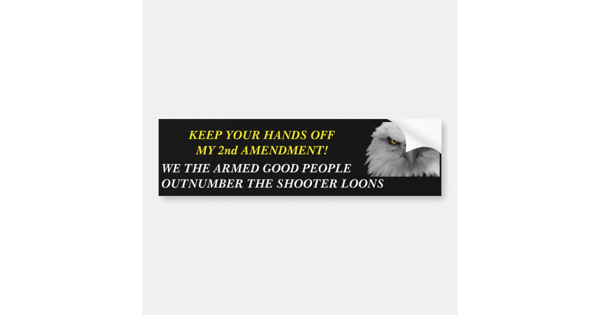 GUNS BUMPER STICKER | Zazzle