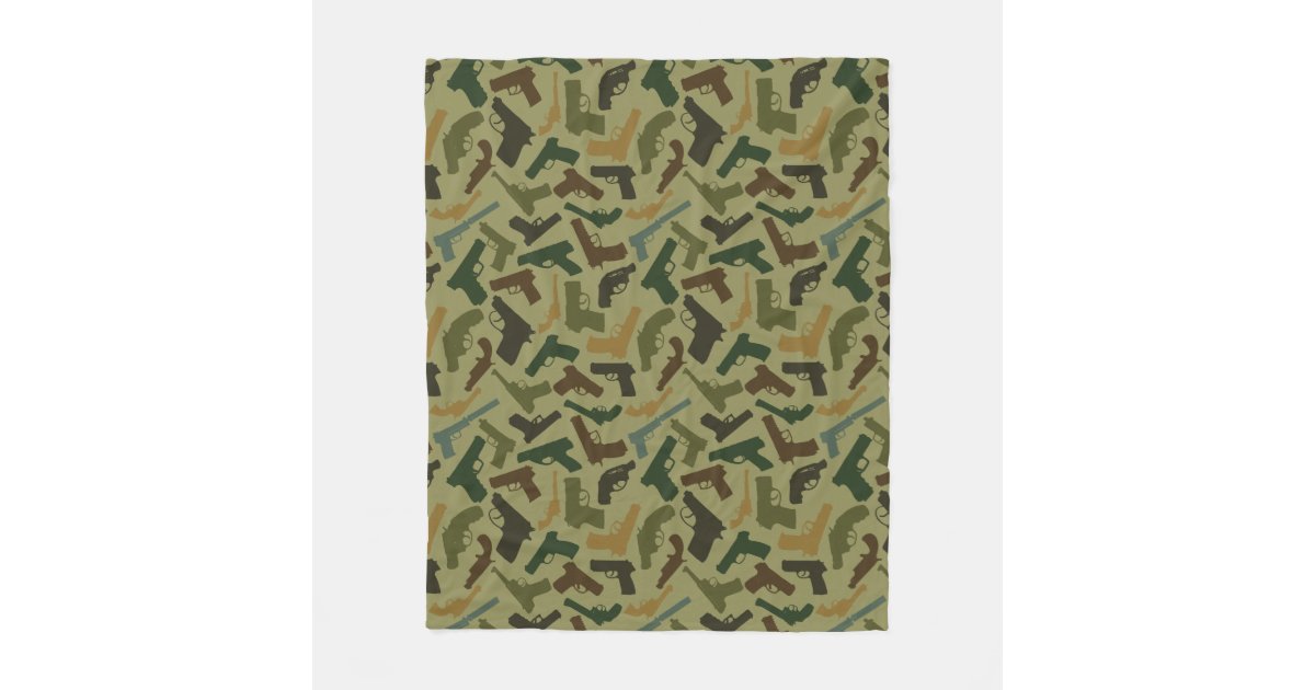 Guns Fleece Blanket | Zazzle