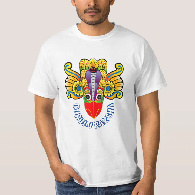 Gurulu Raksha Sri Lanka demon design T-Shirt | Zazzle