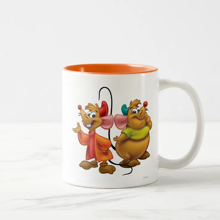 Gus and Jaq Two-Tone Coffee Mug | Zazzle