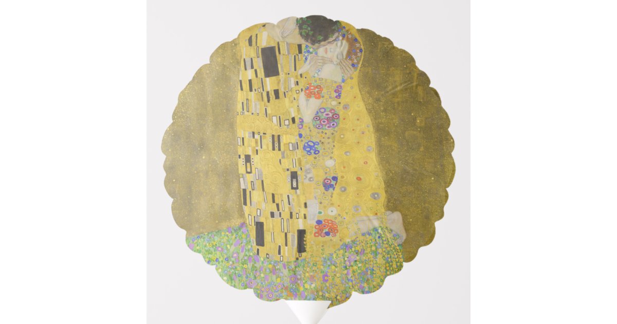 Gustav Klimt - The Kiss Balloon | Zazzle