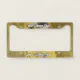 Gustav Klimt - The Kiss License Plate Frame | Zazzle