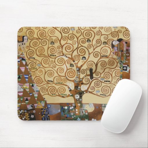 Gustav Klimt Tree Of Life Mouse Pad | Zazzle