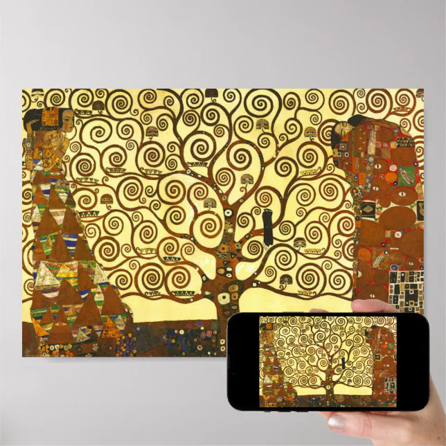Gustav Klimt Tree of Life Poster | Zazzle