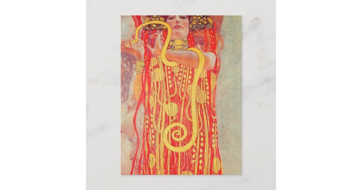 Gustav Klimt-University of Vienna Ceiling Painting Postcard | Zazzle