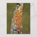Gustav Klimt's Hope II (1907-1908) famous painting Postcard | Zazzle
