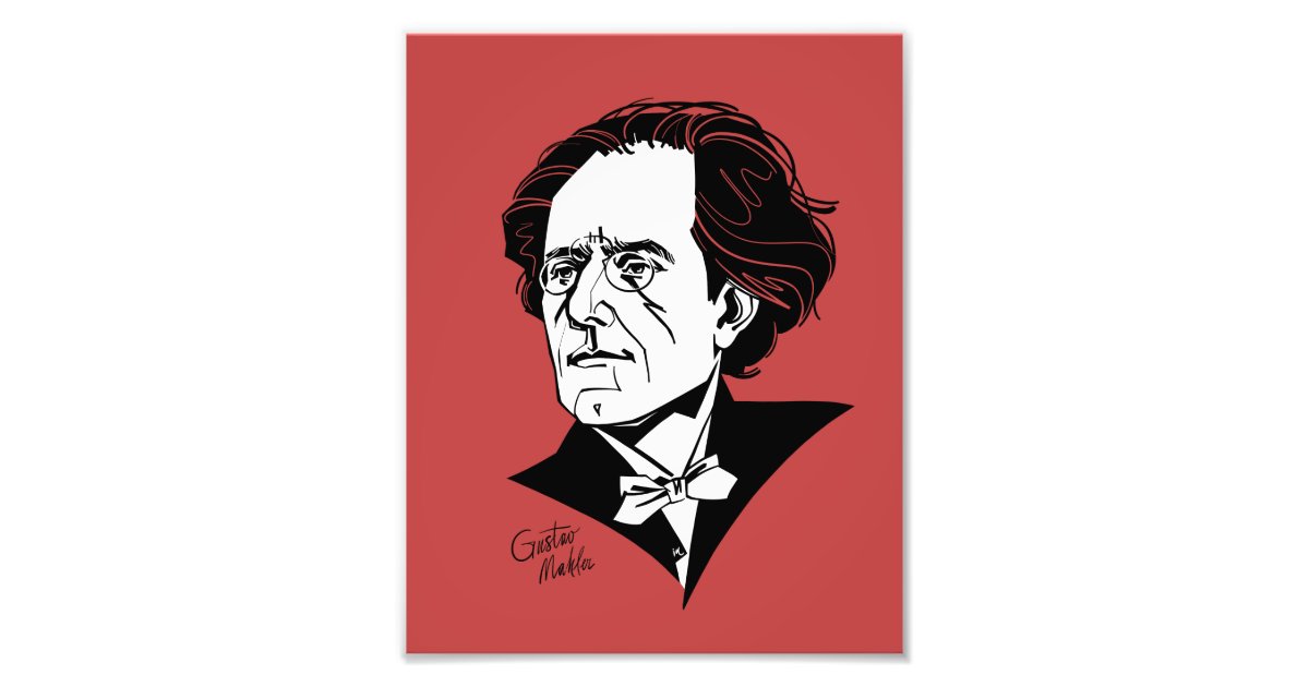 Gustav Mahler Photo Print | Zazzle