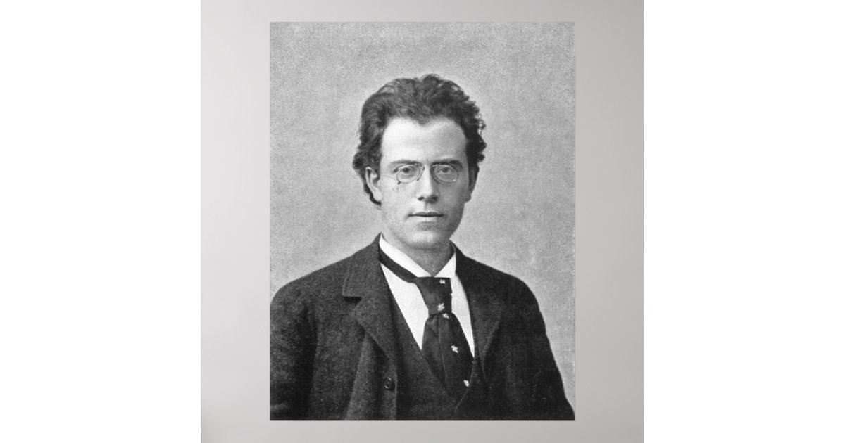 Gustav Mahler Poster | Zazzle