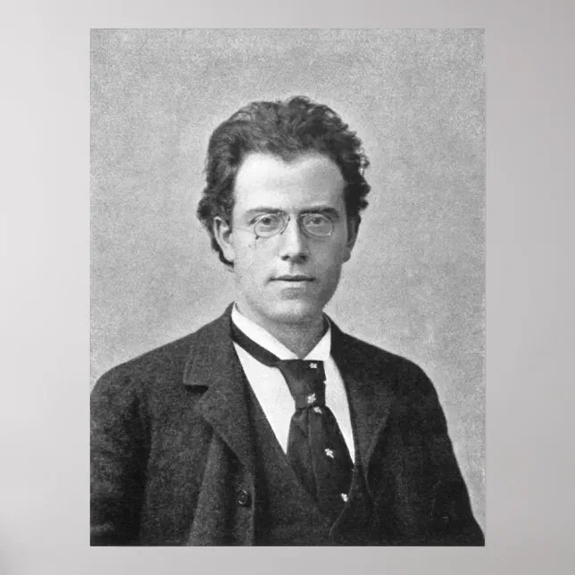 Gustav Mahler Poster | Zazzle