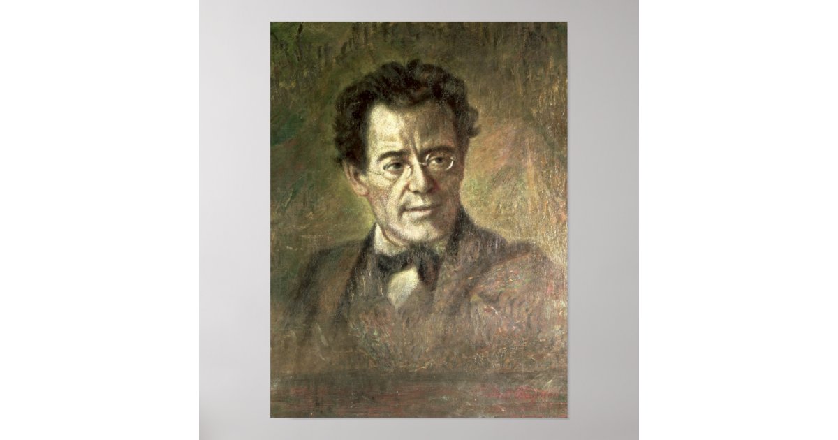 Gustav Mahler Poster | Zazzle