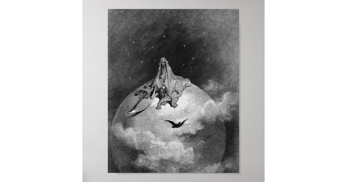 Gustave Dore - The Raven Poster | Zazzle