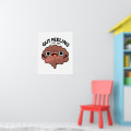 Gut Feeling Funny Anatomy Intestine Pun Poster | Zazzle