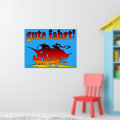 Gute Fahrt Good Trip in German Vacations Travel Poster | Zazzle