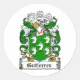 GUTIERREZ FAMILY CREST - GUTIERREZ COAT OF ARMS CLASSIC ROUND STICKER ...