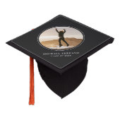 Guy Graduate Photo Personalized Graduation Cap Topper | Zazzle