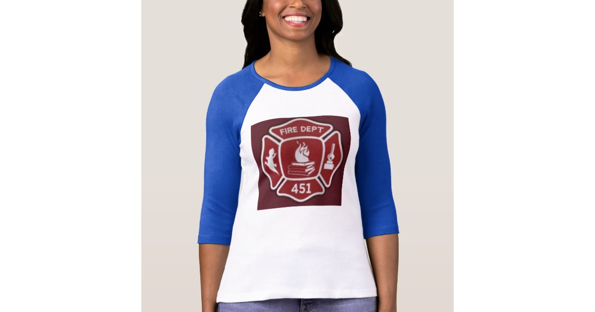 Guy Montag Firefighter shirt | Zazzle