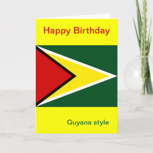 Guyana Cards | Zazzle