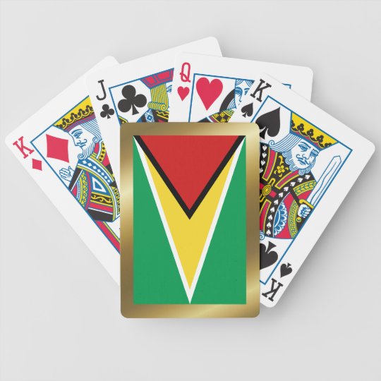 Guyana Flag Playing Cards | Zazzle.com