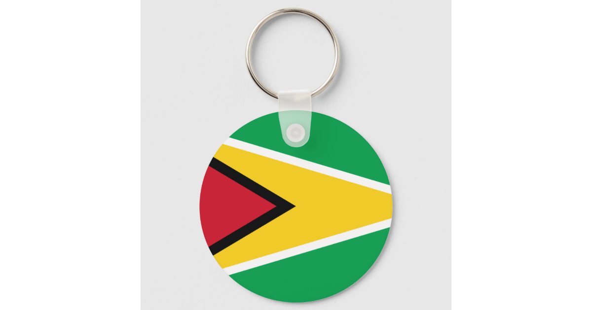 guyana keychain | Zazzle