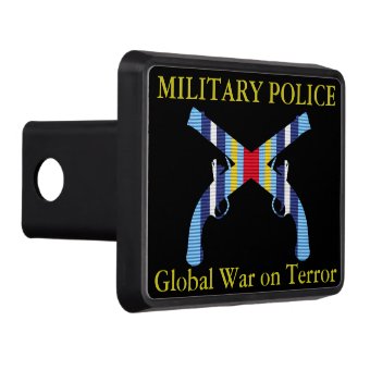 GWOT Ribbon Military Police Hitch Cover | Zazzle