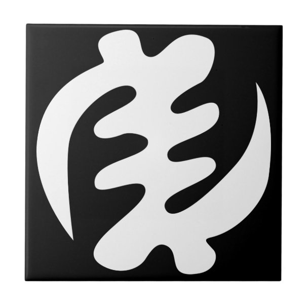 Gye Nyame | God is Supreme Adinkra Symbol Fabric | Zazzle