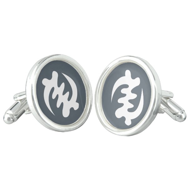 Gye Nyame | God is Supreme Adinkra Symbol Fabric | Zazzle