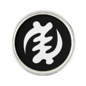 Gye Nyame | God is Supreme Symbol Lapel Pin | Zazzle