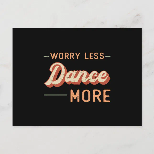 Gym Fitness Dancing Dance Workout Sport Gift Idea Postcard | Zazzle
