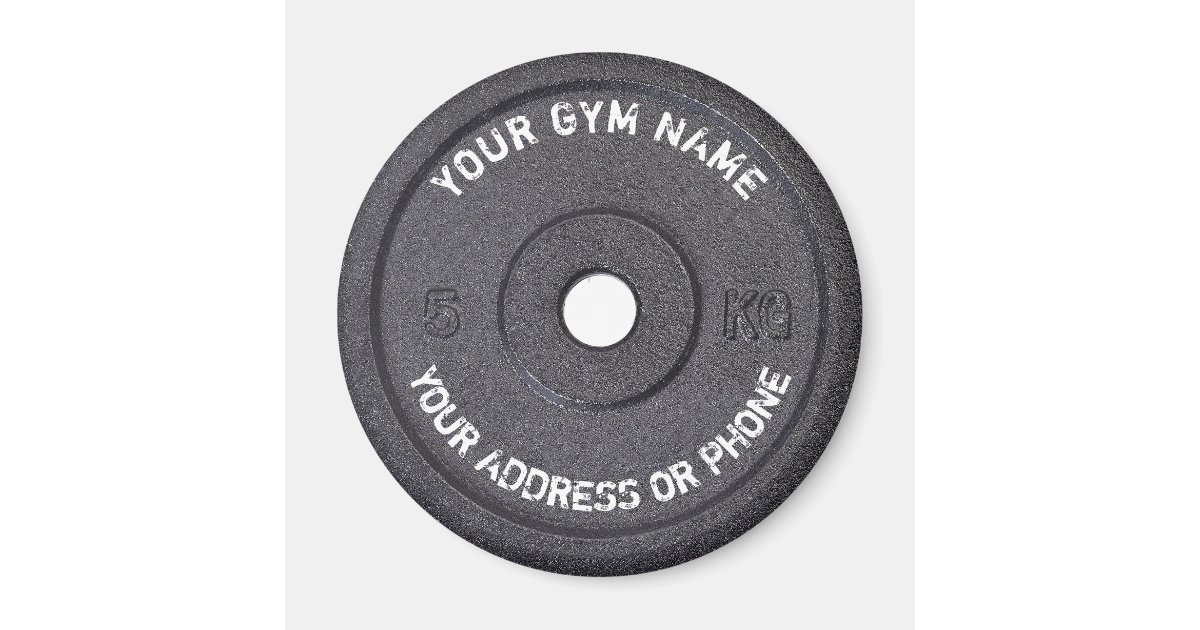Gym Owner Fitness Instructor Gym Coach Workout Magnet | Zazzle