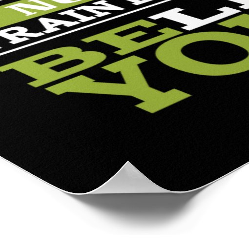 Gym poster, Motivational Exercise personal trainer Poster | Zazzle