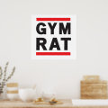 Gym Rat Poster | Zazzle