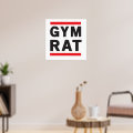 Gym Rat Poster | Zazzle