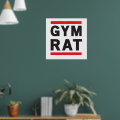 Gym Rat Poster | Zazzle