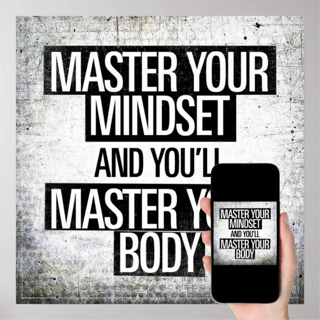 Gym Workout Motivational Poster | Zazzle