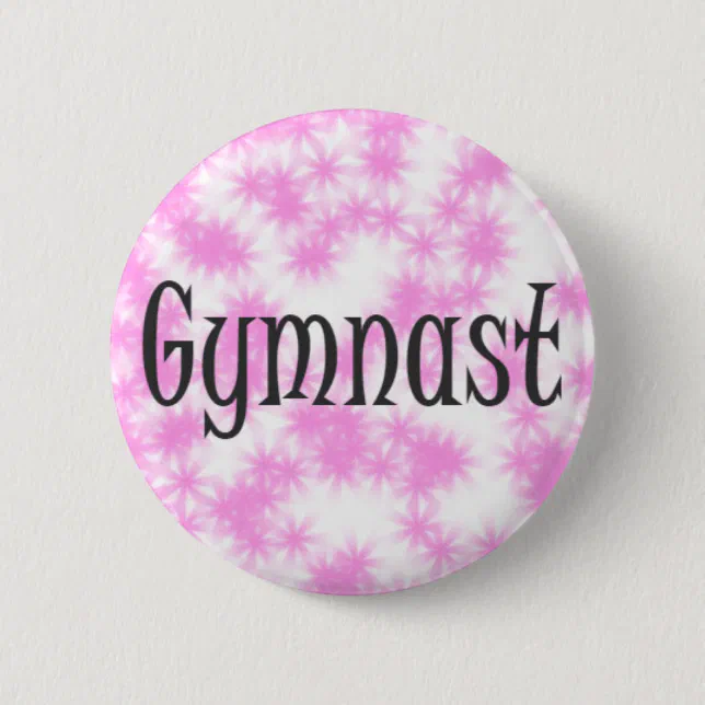 Gymnast Pin | Zazzle