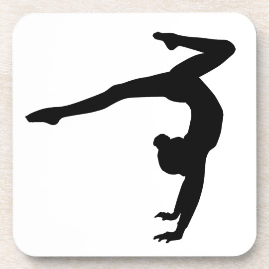 Gymnast Stag Handstand Gifts Drink Coaster | Zazzle.com