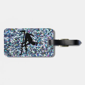 GYMNASTICS BLING Luggage Tag for Travel | Zazzle