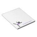 Gymnastics gifts, gymnastics performer custom notepad | Zazzle