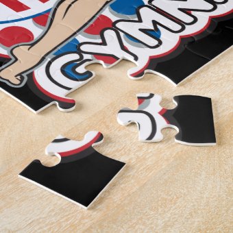 Gymnastics Jigsaw Puzzle | Zazzle