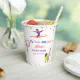 Gymnastics jump Cartwheels girl birthday party Paper Cups | Zazzle
