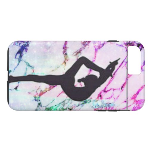 Gymnastics Marble Apple iPhone 8 Plus 7 Plus Case | Zazzle
