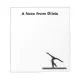 "Gymnastics" Personalized Notepad | Zazzle