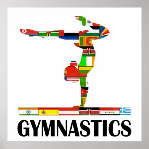 Gymnastics Poster | Zazzle