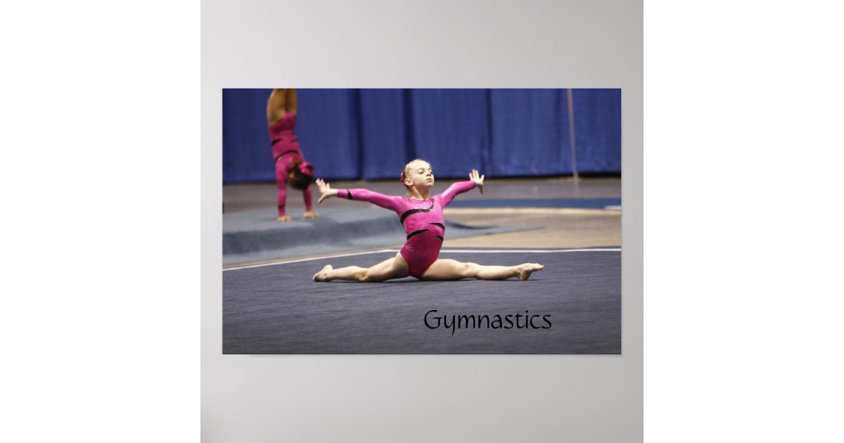 Gymnastics Poster | Zazzle