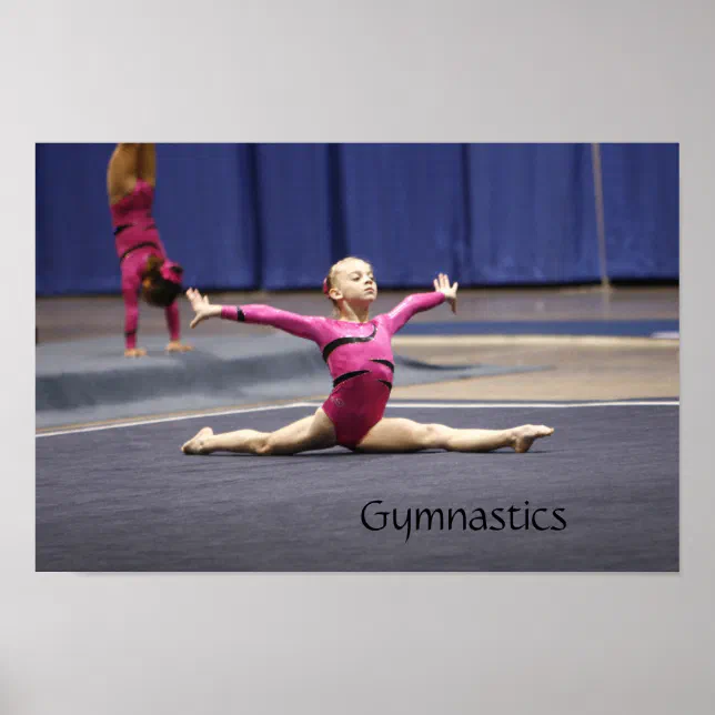 Gymnastics Poster | Zazzle