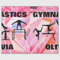 Gymnastics Shattered Abstract Large Print Wrapping Paper | Zazzle