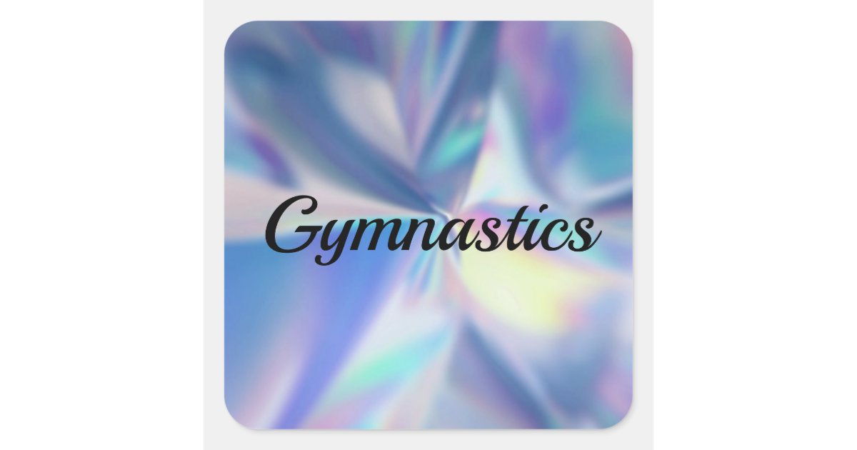GYMNASTICS Stickers | Zazzle