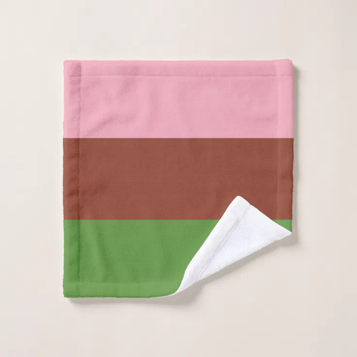 gynesexual pride flag wash cloth | Zazzle