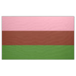 Everyone is Welcome Here (Progress Pride) Flag Fabric | Zazzle